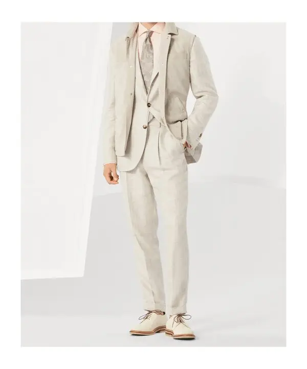Brunello Cucinelli Single-breasted Tailored Blazer - Yuta