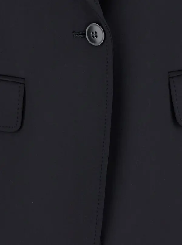 Max Mara Single-breasted Jacket - Black