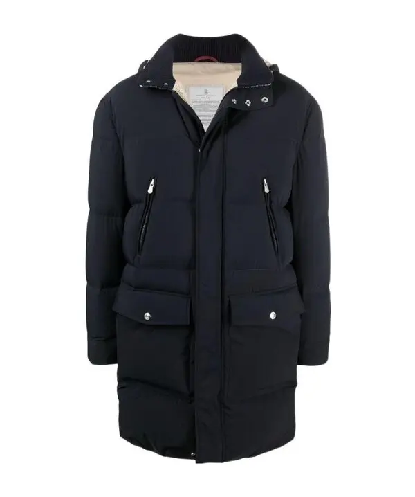 Brunello Cucinelli Mid-length Padded Down Jacket
