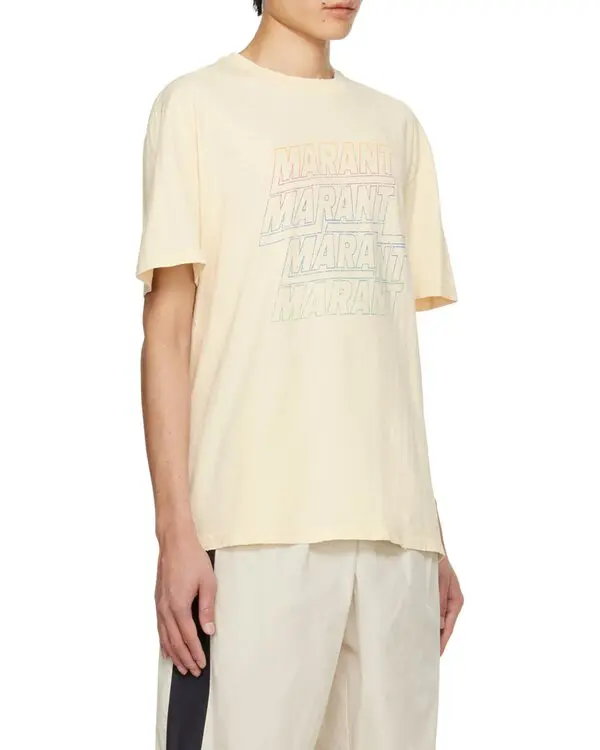 Isabel Marant Étoile Hugo Logo Tee-shirt - White
