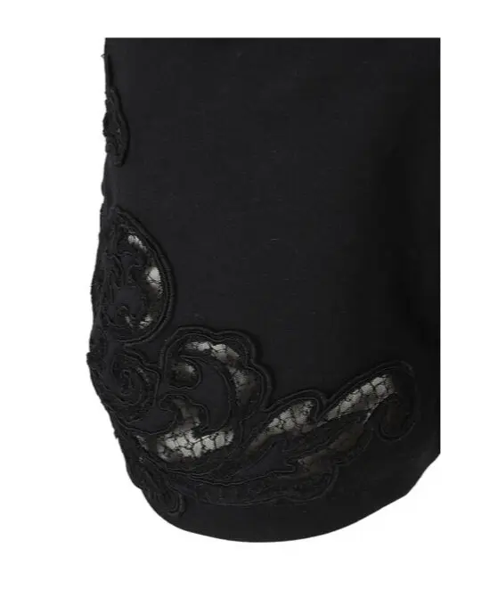 Ermanno Scervino High-waisted Elasticated Shorts With Lace Detailing