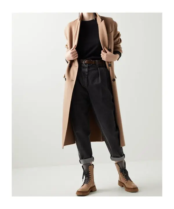 Brunello Cucinelli Long Sleeve Cashmere Knit Top