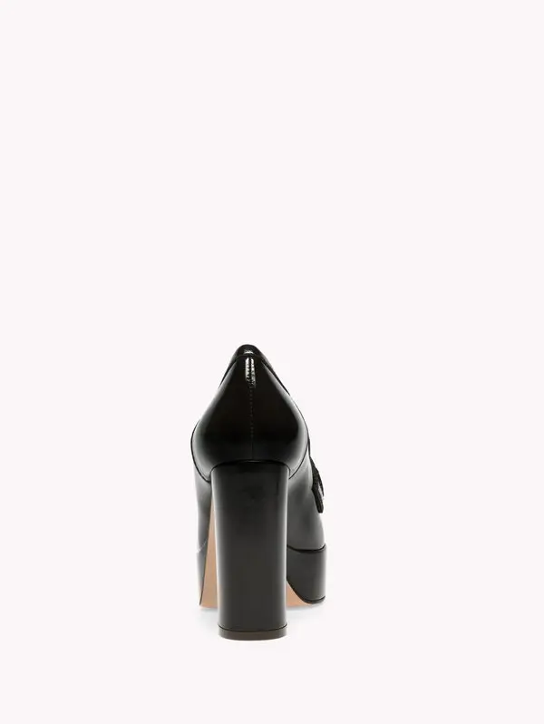 GIANVITO ROSSI Hadden Platform Loafers - Brown