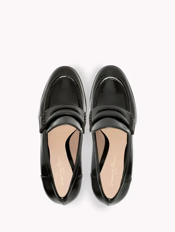 GIANVITO ROSSI Hadden Platform Loafers - Brown