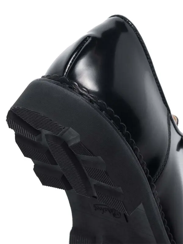 Paraboot Michael Leather Lace-up Shoes - Black