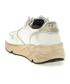 GOLDEN GOOSE Running Sole Lace-up Sneakers - White