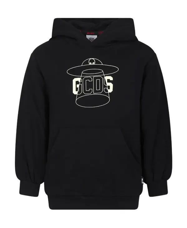 Gcds Hooded Long Sleeve Sweater