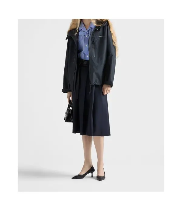 Prada Zip-up Hooded Jacket