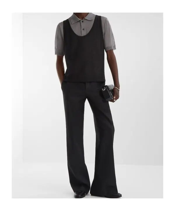 Fendi Tailored Trousers With Metallic Yarn Detail