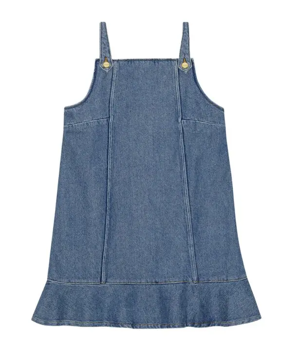 GANNI Denim Mini Dress - Blue