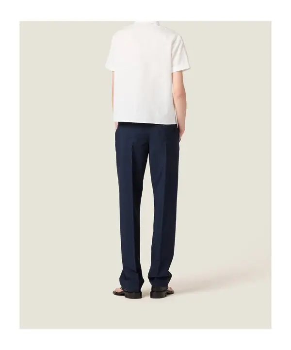 Miu Miu Short Sleeve Poplin Shirt