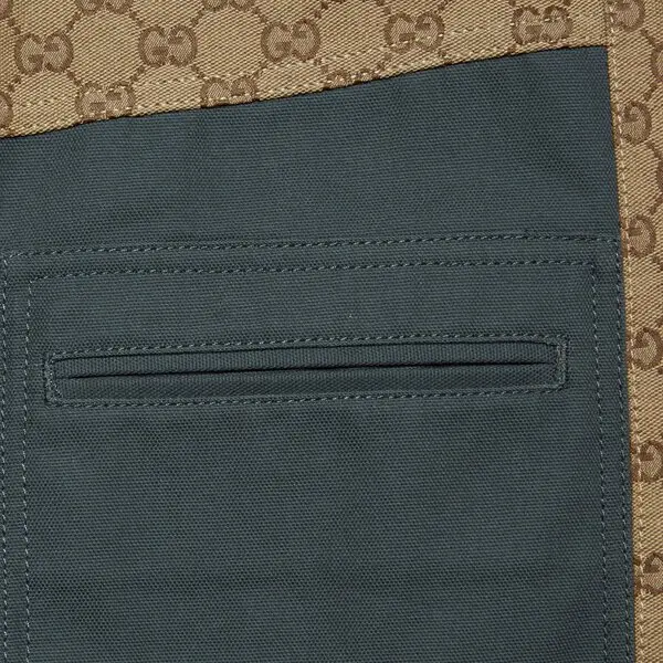 Gucci Paneled Straight-leg Trousers