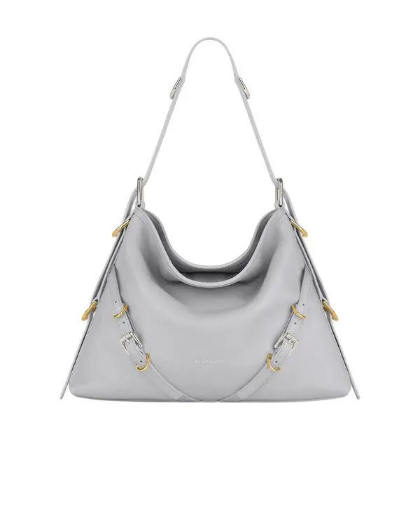Givenchy Voyou Medium Shoulder Bag - Gray
