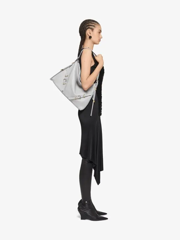 Givenchy Voyou Medium Shoulder Bag - Gray