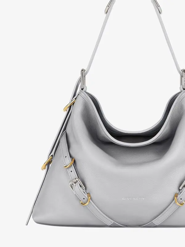 Givenchy Voyou Medium Shoulder Bag - Gray