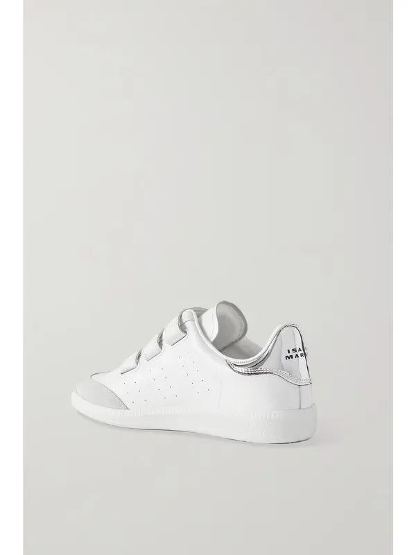 Isabel Marant Étoile Beth Leather Sneakers - White