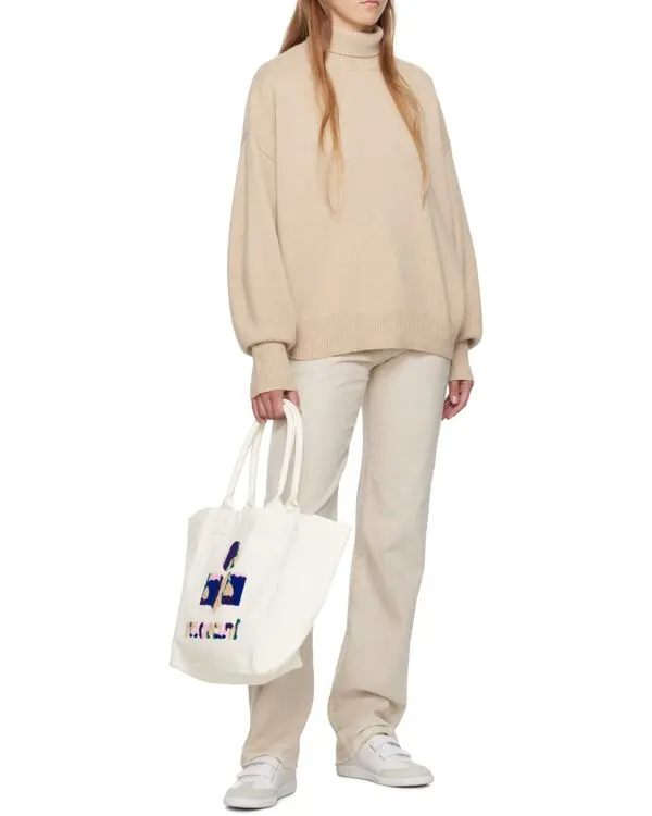 Isabel Marant Étoile Beth Leather Sneakers - White