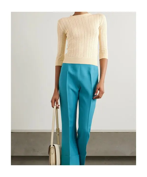 Valentino Garavani Round Neck Knitted Sweater