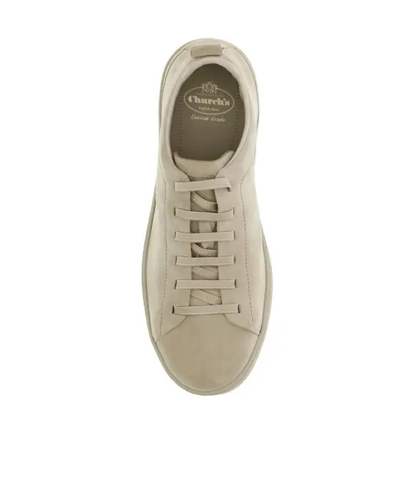 Church's Lace-up Suede Sneakers - Nude