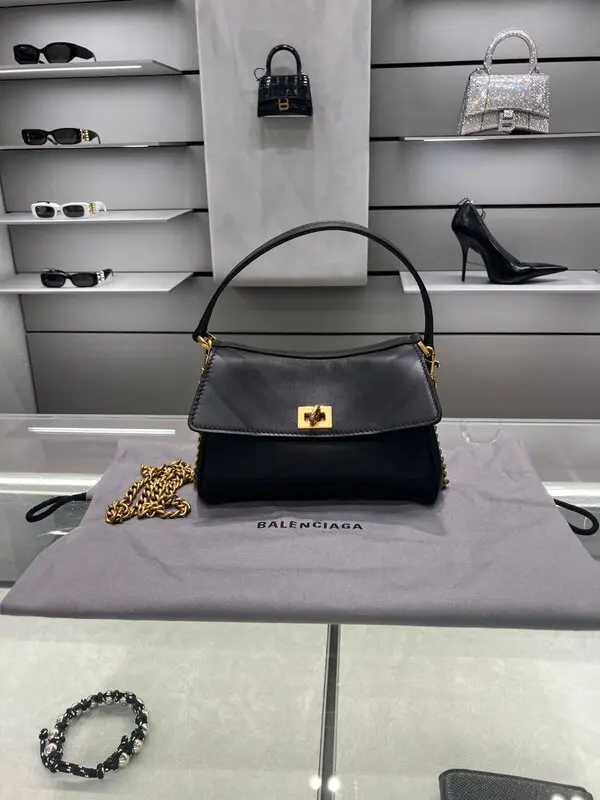 Balenciaga Rodeo Chain Nano Tote Bag