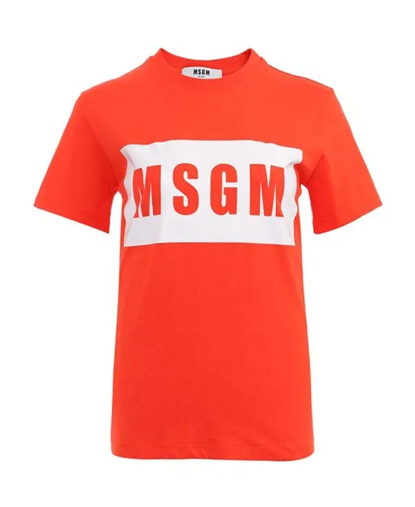 MSGM Logo Short Sleeve T-shirt