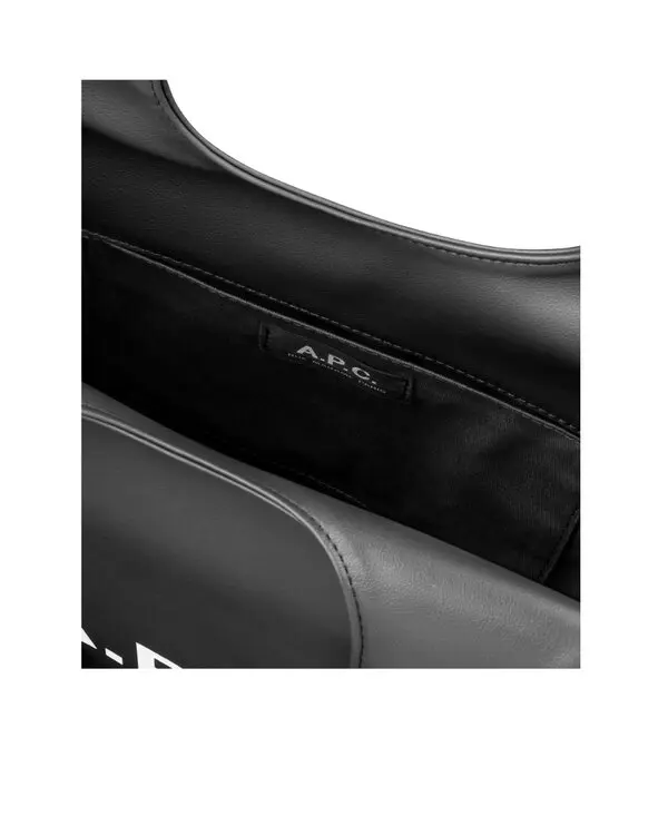 A.p.c. Logo Printed Tote Bag - Black