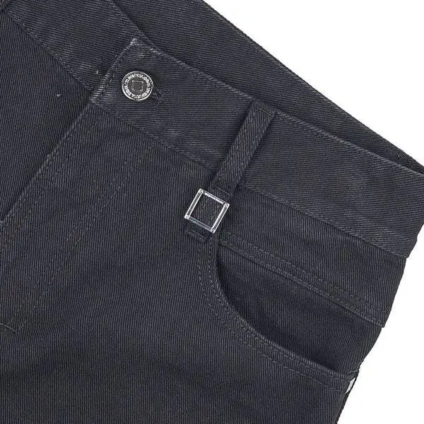 WOOYOUNGMI Multi-pocket Wide-leg Jeans