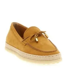 TOD'S Bow Detailed Slip-on Flat - Orange