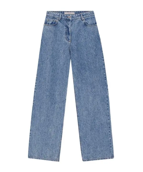 REMAIN BIRGER Christensen High-rise Wide-leg Jeans