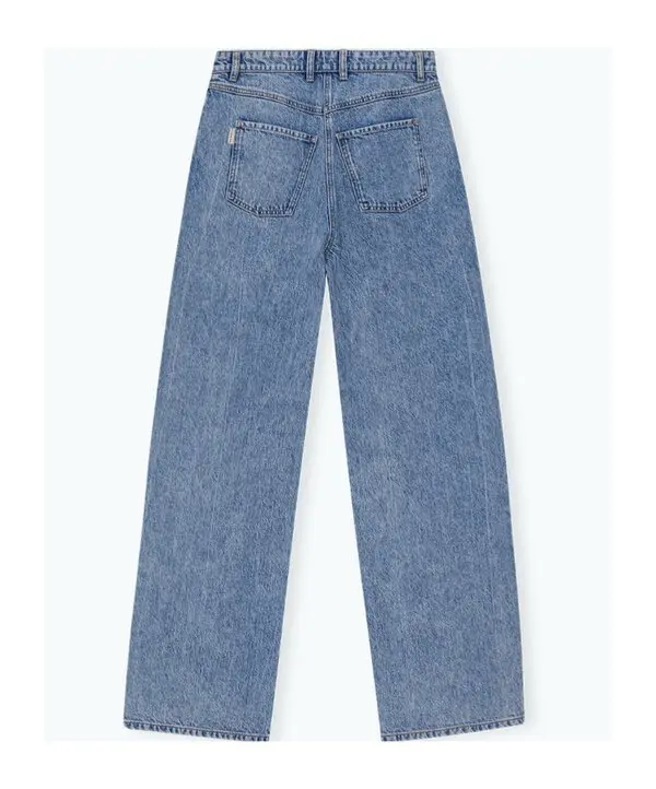 REMAIN BIRGER Christensen High-rise Wide-leg Jeans