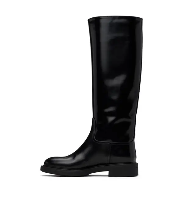 GIANVITO ROSSI Martine Buckled Knee-high Boots
