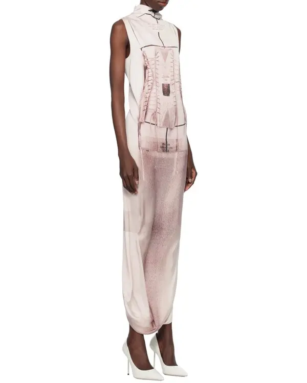 JEAN PAUL GAULTIER Sleeveless High Neck Dress