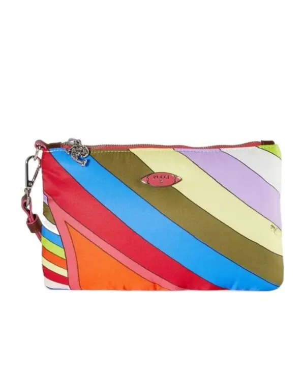 Emilio Pucci Logo Clutch - Multicolor