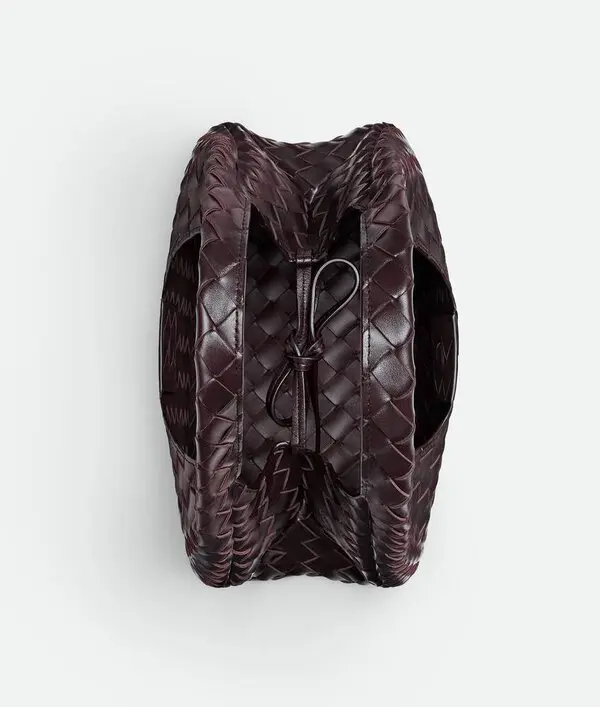 Bottega Veneta Small Campana Shoulder Bag - Deep Barolo