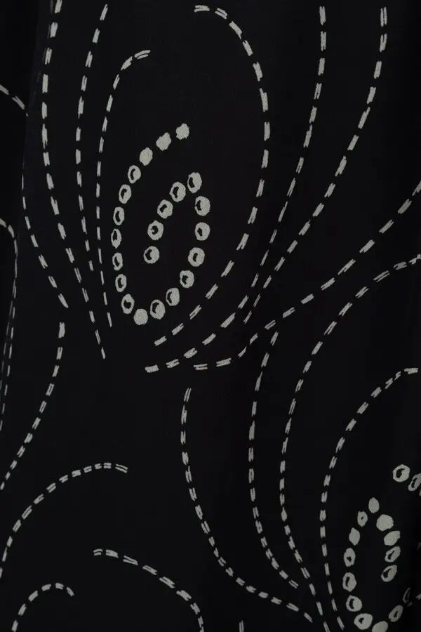 Prada Geometric Printed Midi Dress