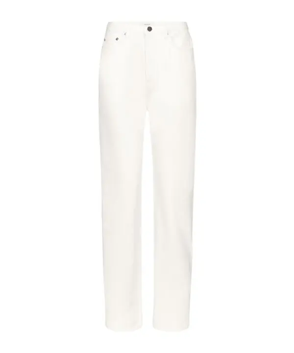 Loulou De Saison Jude Straight-leg Jeans - Ivory