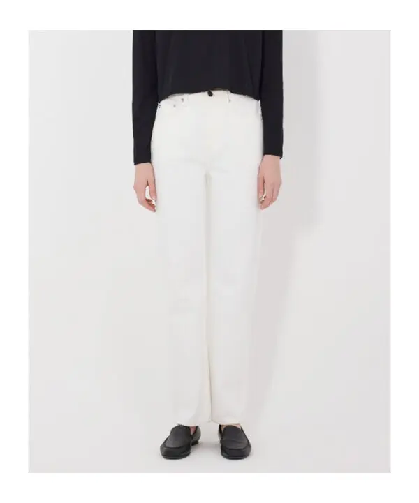 Loulou De Saison Jude Straight-leg Jeans - Ivory