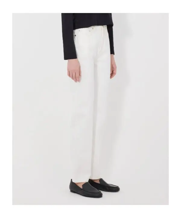 Loulou De Saison Jude Straight-leg Jeans - Ivory