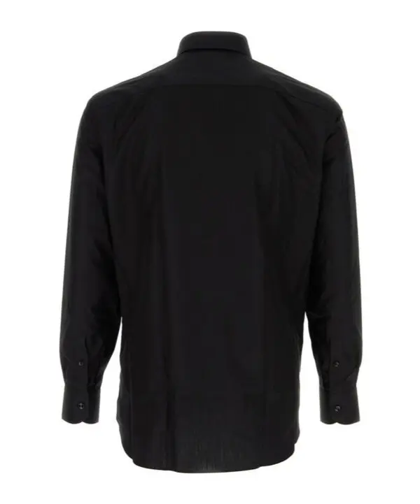 Brioni Long-sleeved Shirt - Black
