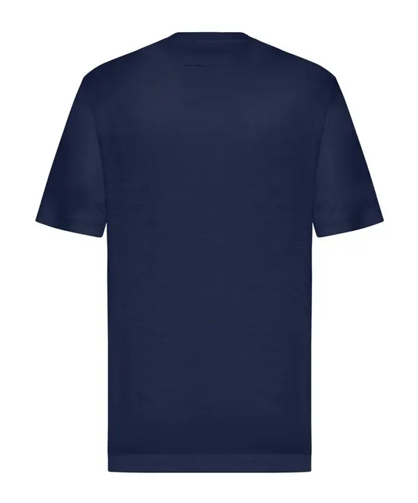 Zegna Oasi Lino Crewneck T-shirt