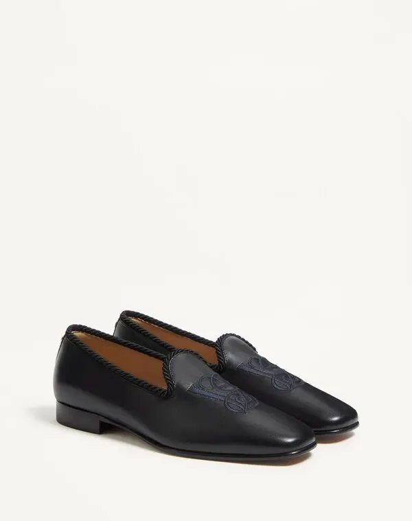 Valentino Garavani Les Alcovettes Kidskin Loafers