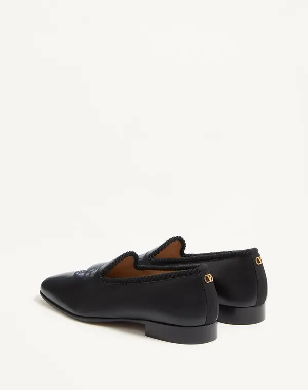 Valentino Garavani Les Alcovettes Kidskin Loafers