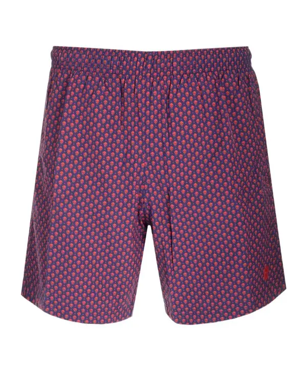 Alexander McQueen Skull Print Swim Shorts - Multicolor