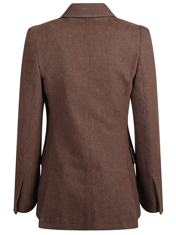 Max Mara Agugliati Denim Effect Blazer