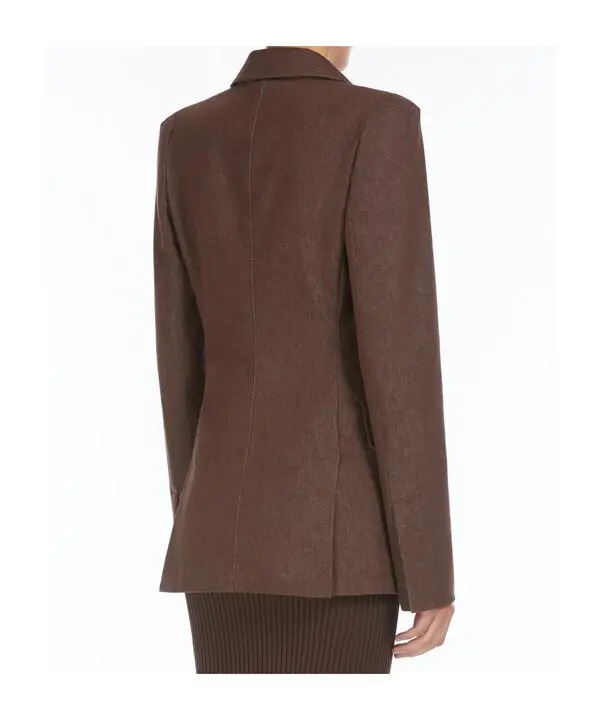 Max Mara Agugliati Denim Effect Blazer