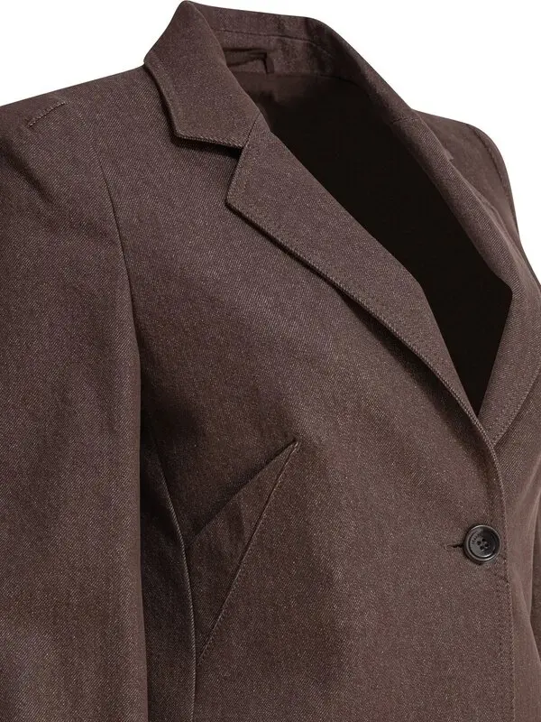 Max Mara Agugliati Denim Effect Blazer
