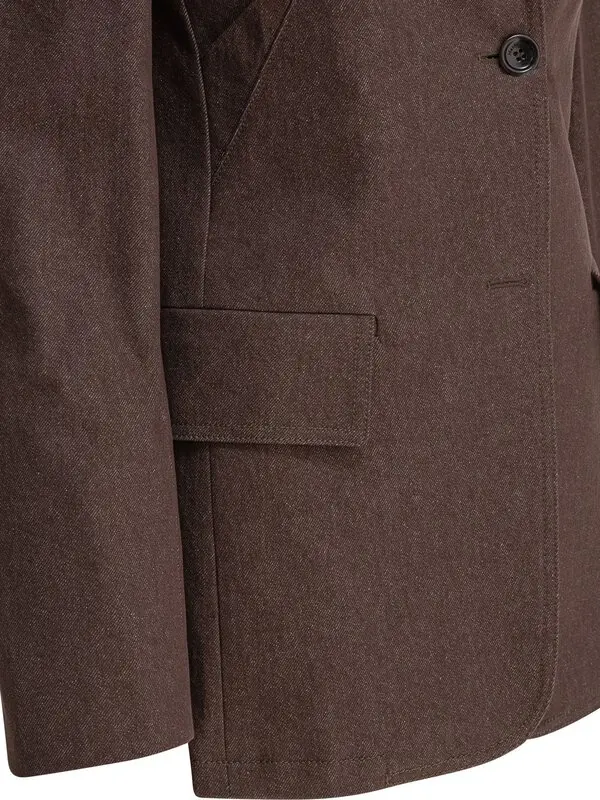 Max Mara Agugliati Denim Effect Blazer
