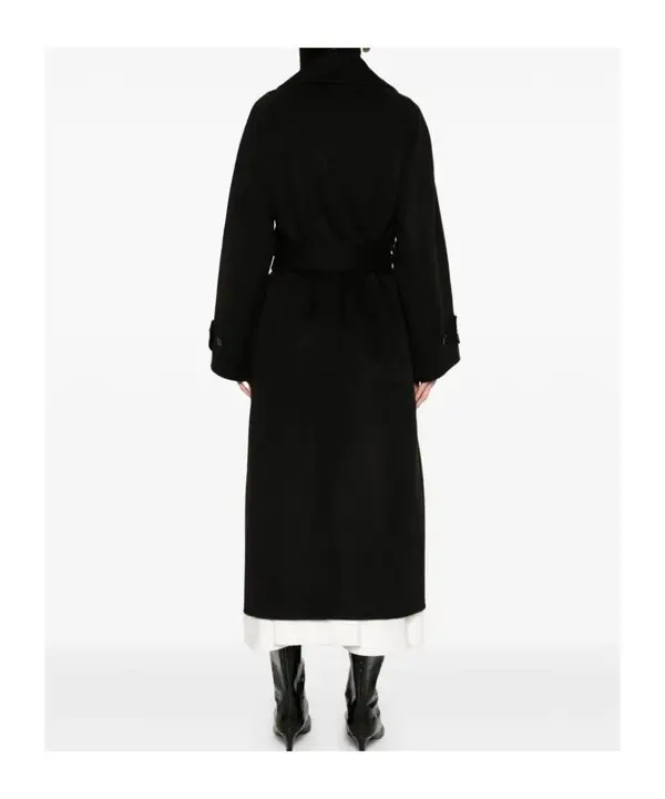 JOSEPH Double-breasted Long-sleeved Coat With Belt