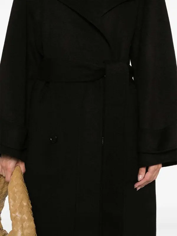 JOSEPH Double-breasted Long-sleeved Coat With Belt