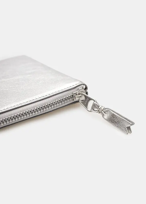 Comme Des Garçons Gold Line Wallet - White